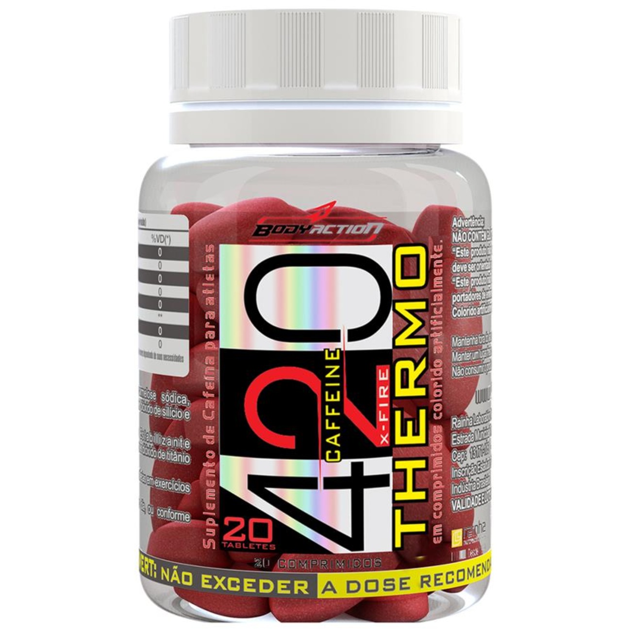 Caffeine X-Fire 420 20 Comprimidos | Centauro