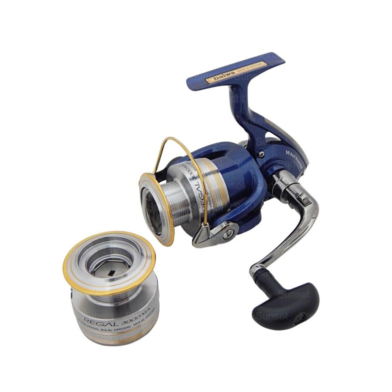 Molinete de Pesca Daiwa Regal 3000 XIA - Fricção Dianteira | Centauro