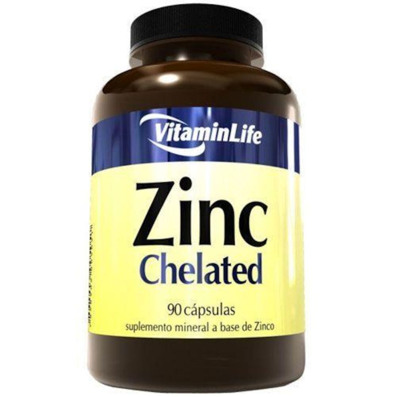 Zinco VitaminLife Zinc Chelated - 90 Cápsulas | Centauro