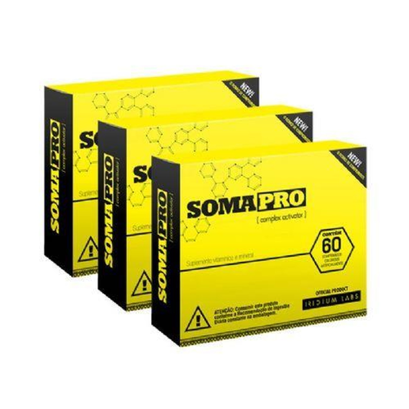 Termogênico SomaPro Iridium Labs - 60 Cápsulas - 3 Caixas | Centauro