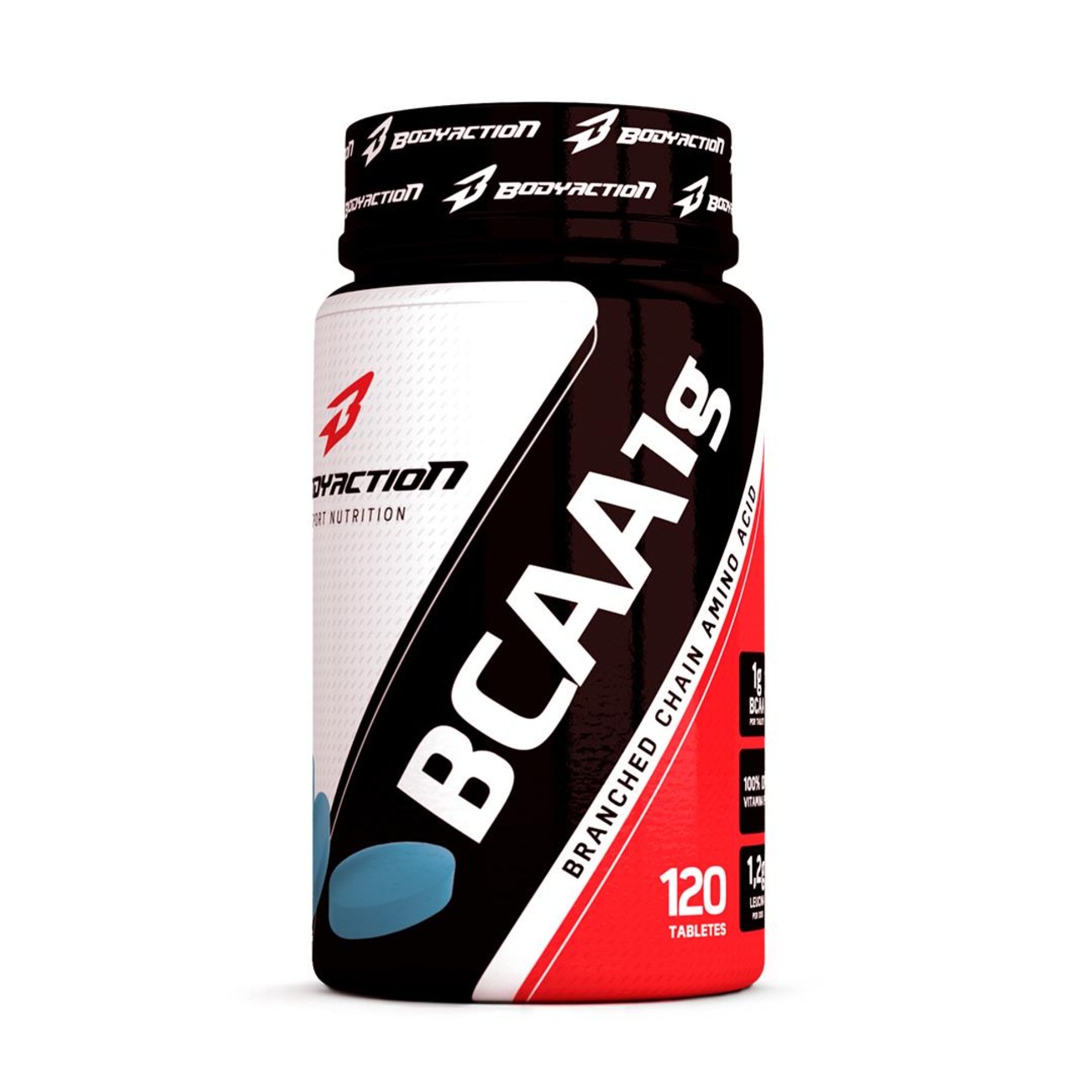 BCAA Body Action 1g - 120 Comprimidos | Centauro