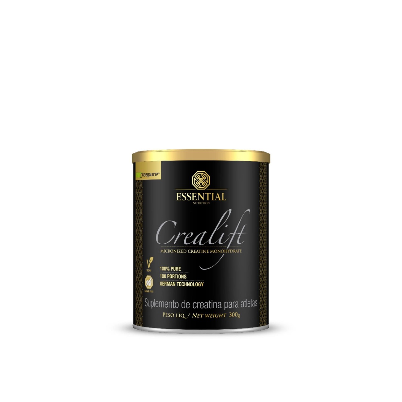 Creatina Monohidratada Essential Nutrition Crealift Creapure - 300g ...
