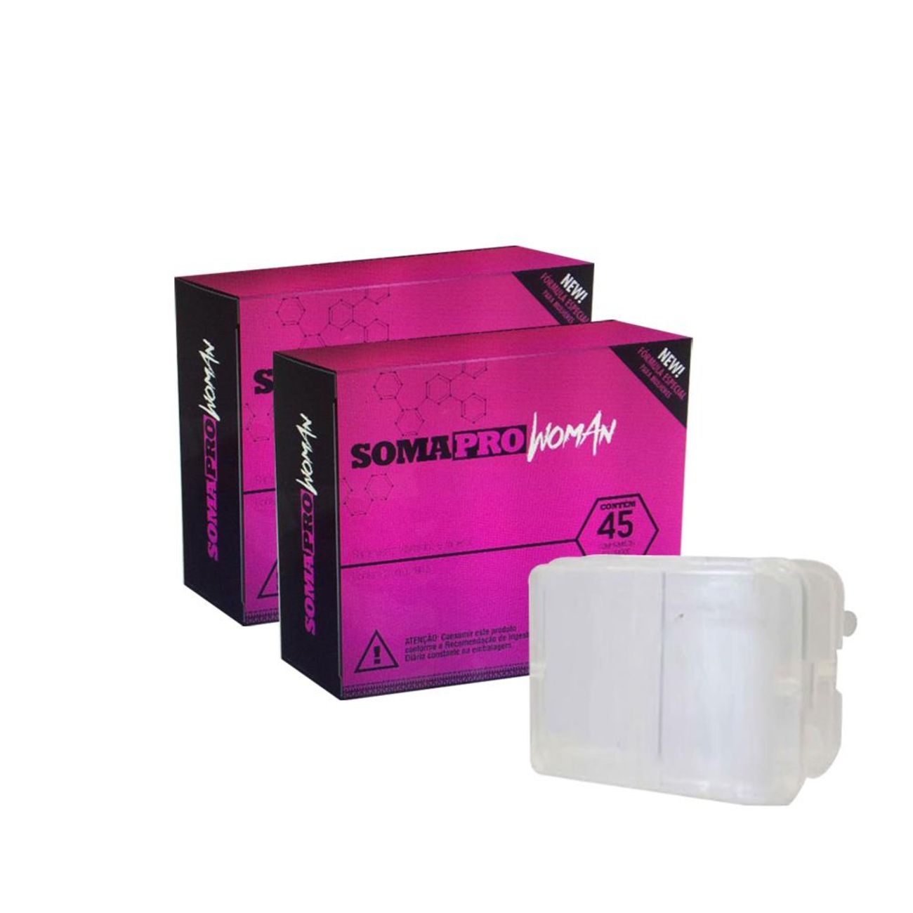 Kit Multivitamínico Iridium Labs Somapro Woman - Sem Sabor - 45 ...