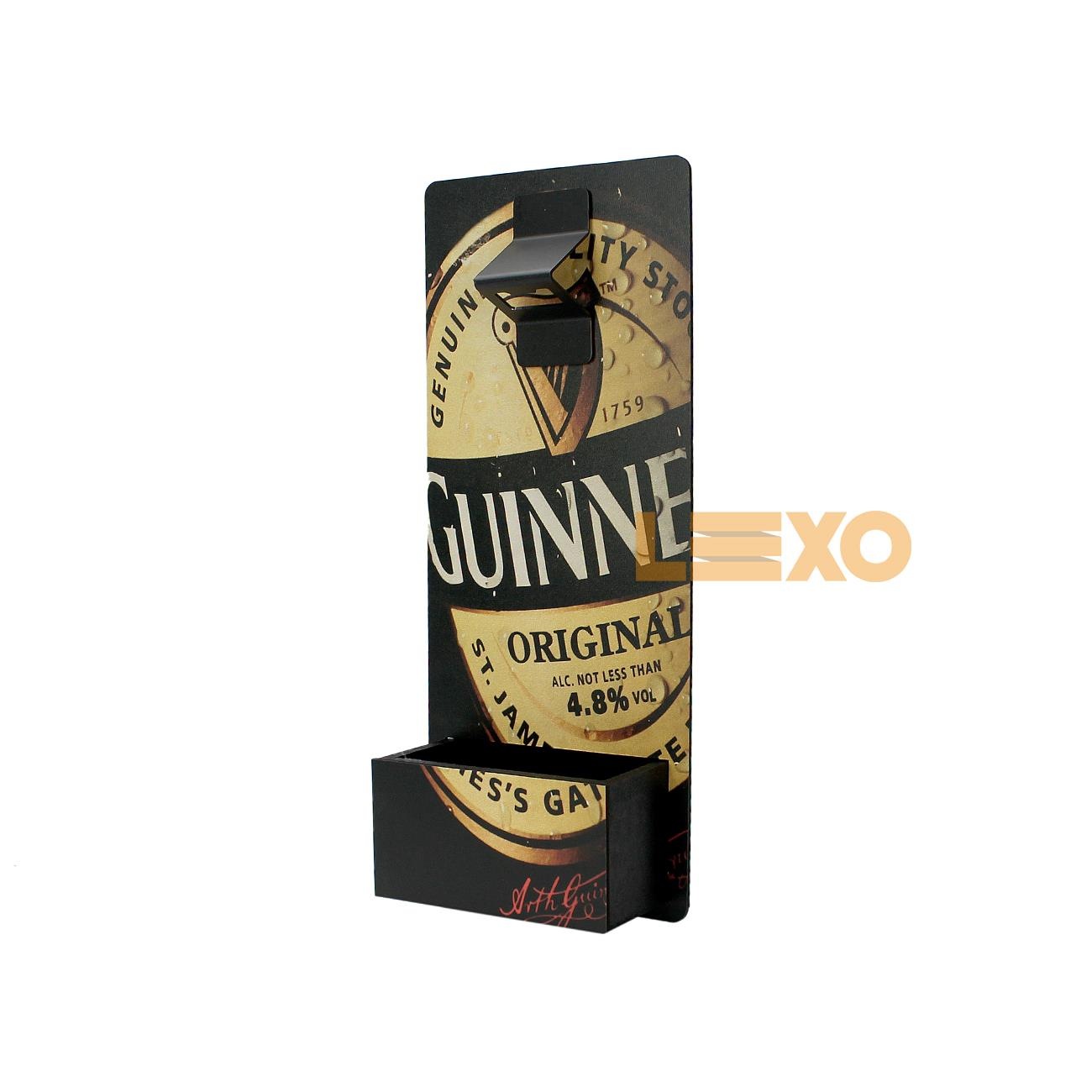 Abridor Bar Ligth de Parede Guinness | Centauro