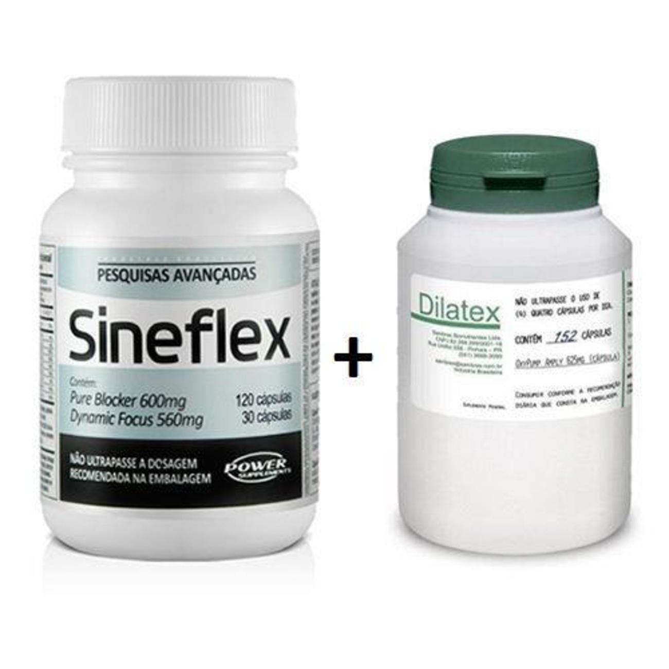 Termogênico Power Supplements Sineflex 150 Cápsulas + Pré-Treino ...