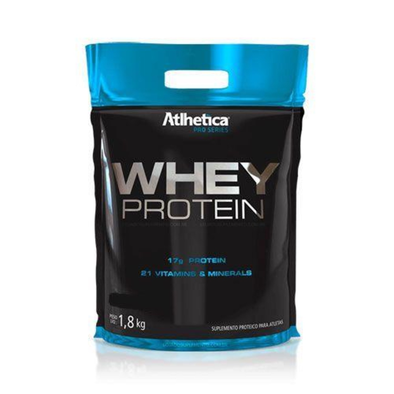 Whey Protein Atlhetica Pro Series Refil - Morango - 1,8kg | Centauro
