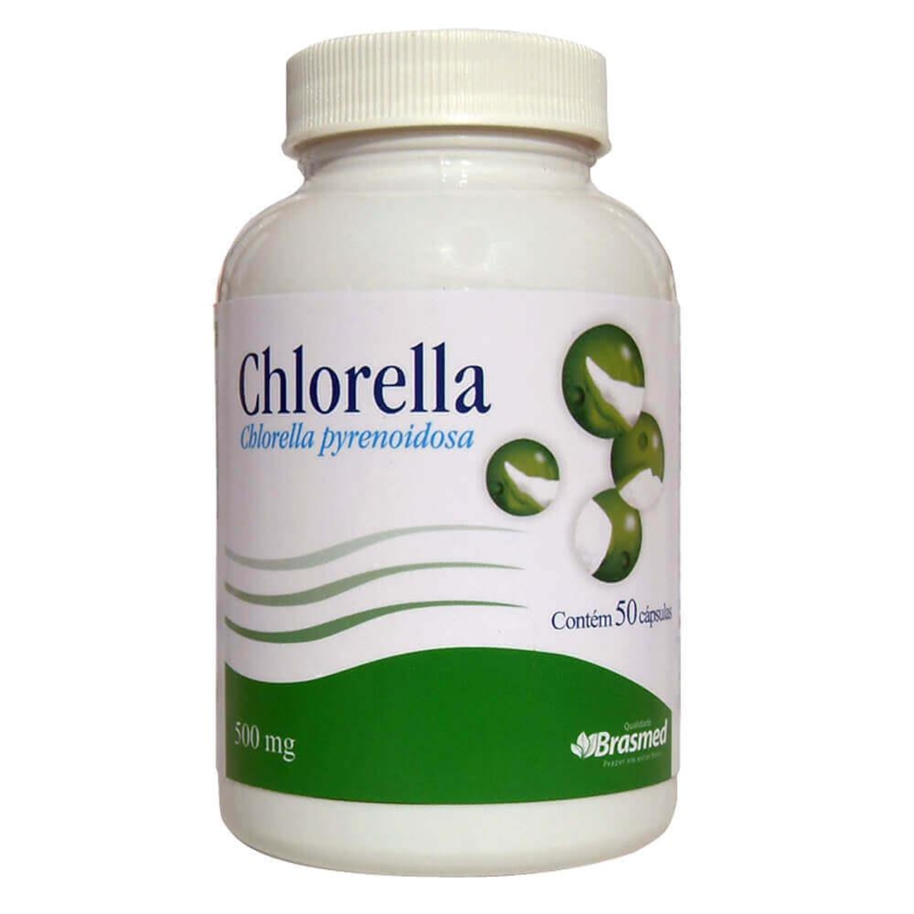 Chlorella Brasmed 500mg - 50 Cápsulas | Centauro