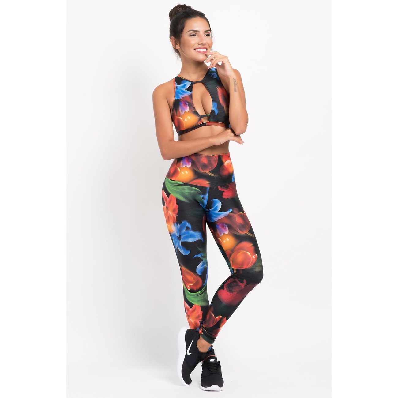 LEGGING FITNESS CCM AVERY-EST. TULPE | Centauro
