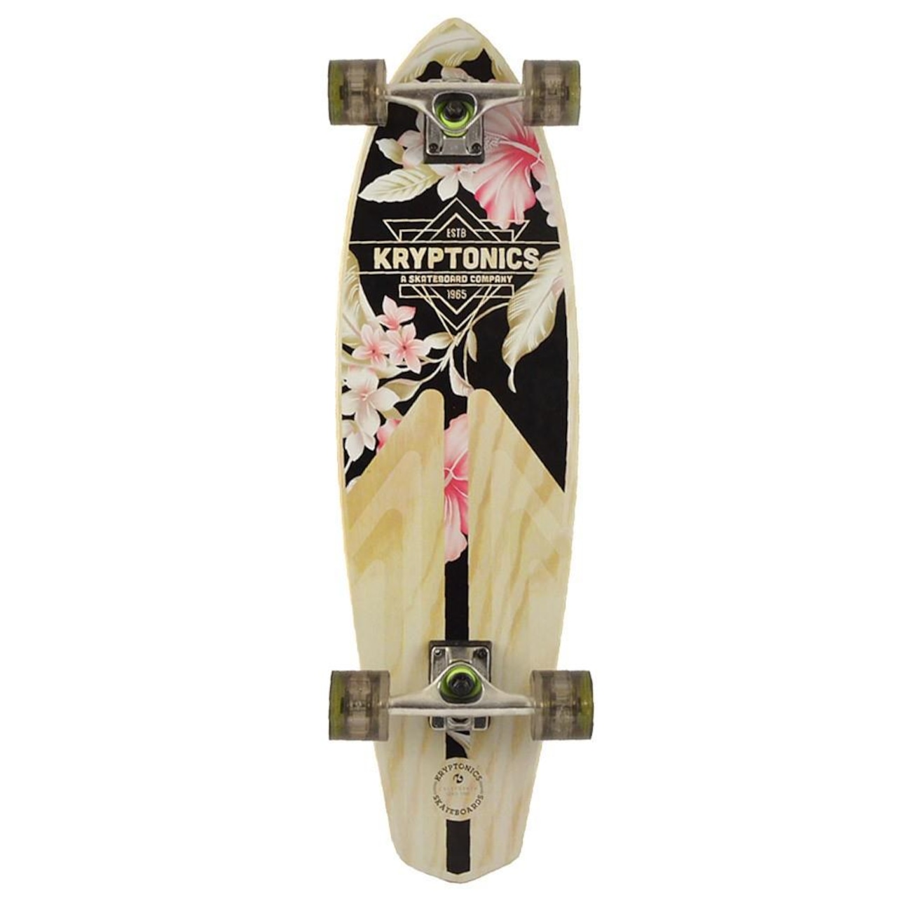 Mini Longboard Kryptonics Classic Floral 32" | Centauro