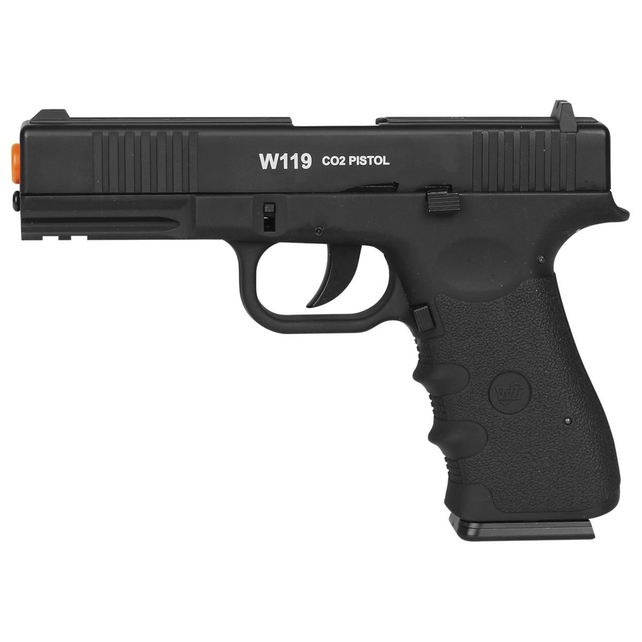 Pistola Airsoft CO2 Win Gun W119 Semi-Metal 6mm | Centauro