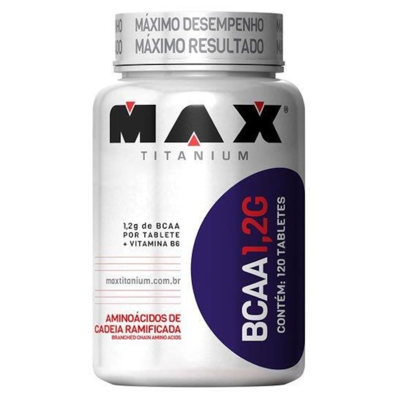 BCAA Max Titanium 1.2g - 120 Tabletes | Centauro