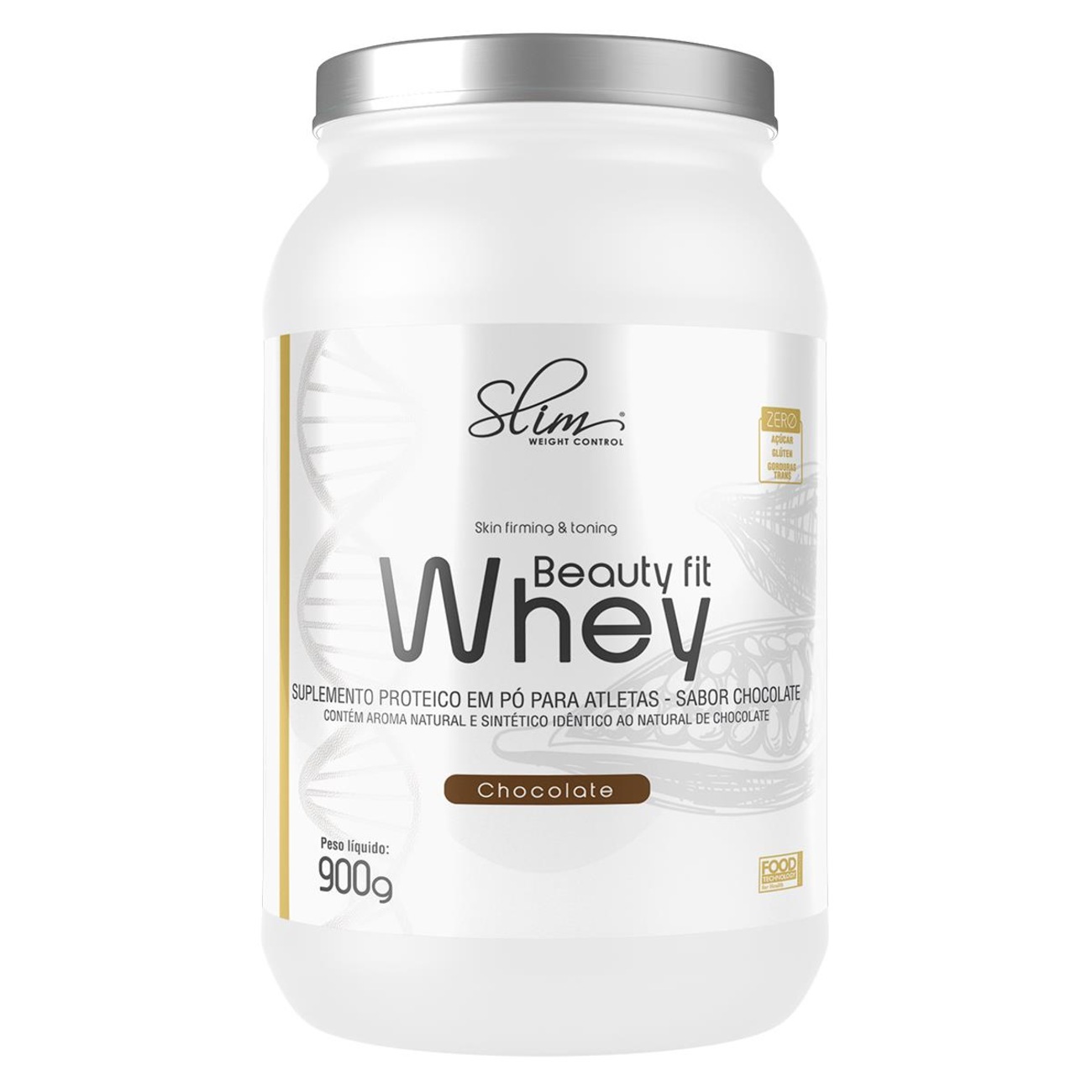 Whey Protein Beauty Fit Slim Weight Control - Chocolate - 900g | Centauro