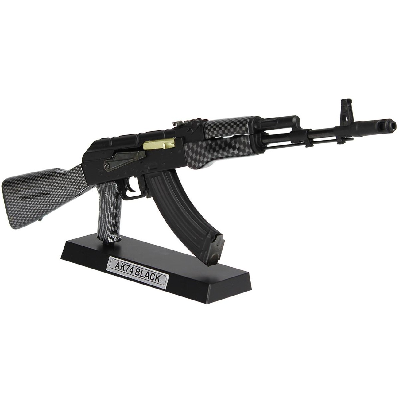Miniatura em Metal Rifle AK-74 Black | Centauro