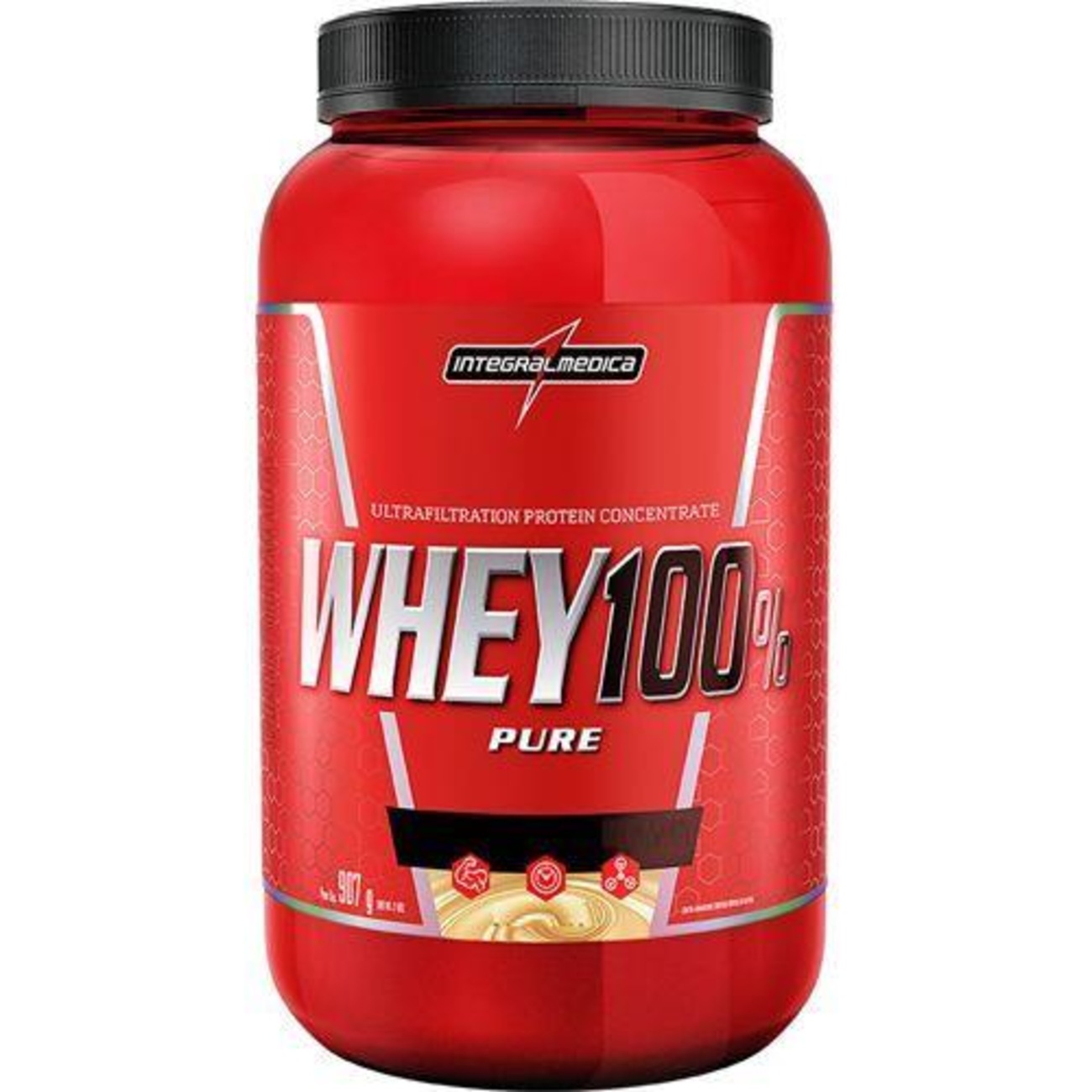 Super Whey 100 Pure Integralmédica Cookies And Cream 907g Em