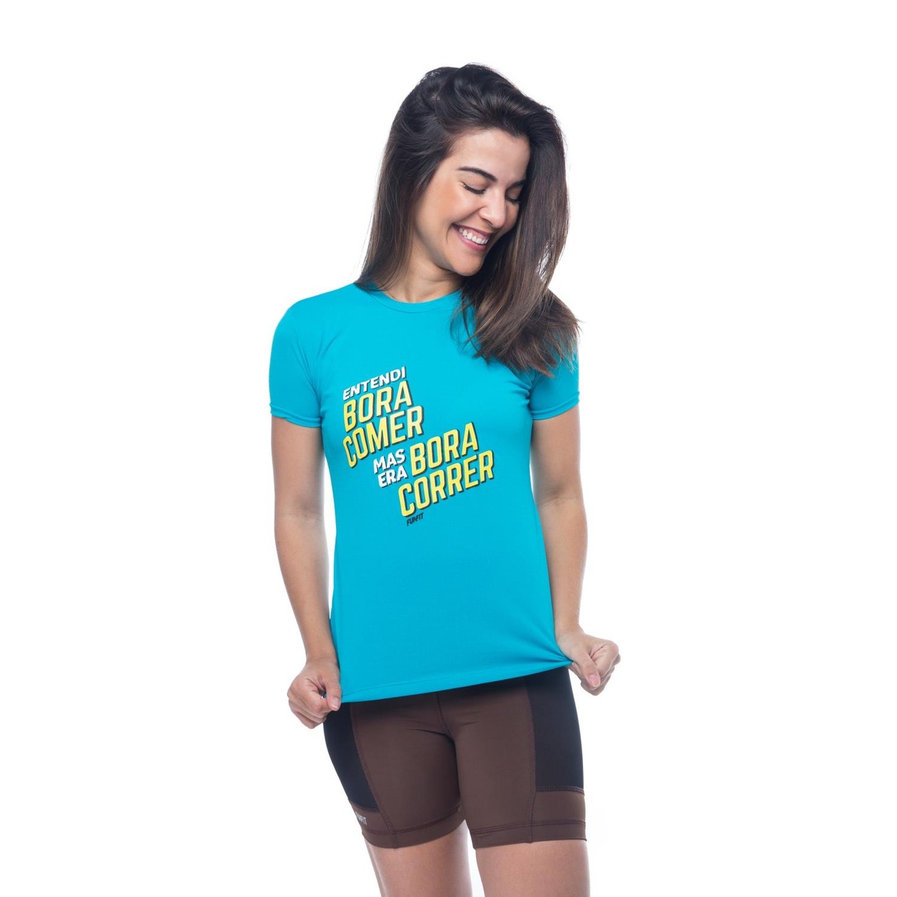 Camiseta Funfit Premium - Entendi Bora Correr - Feminina | Centauro