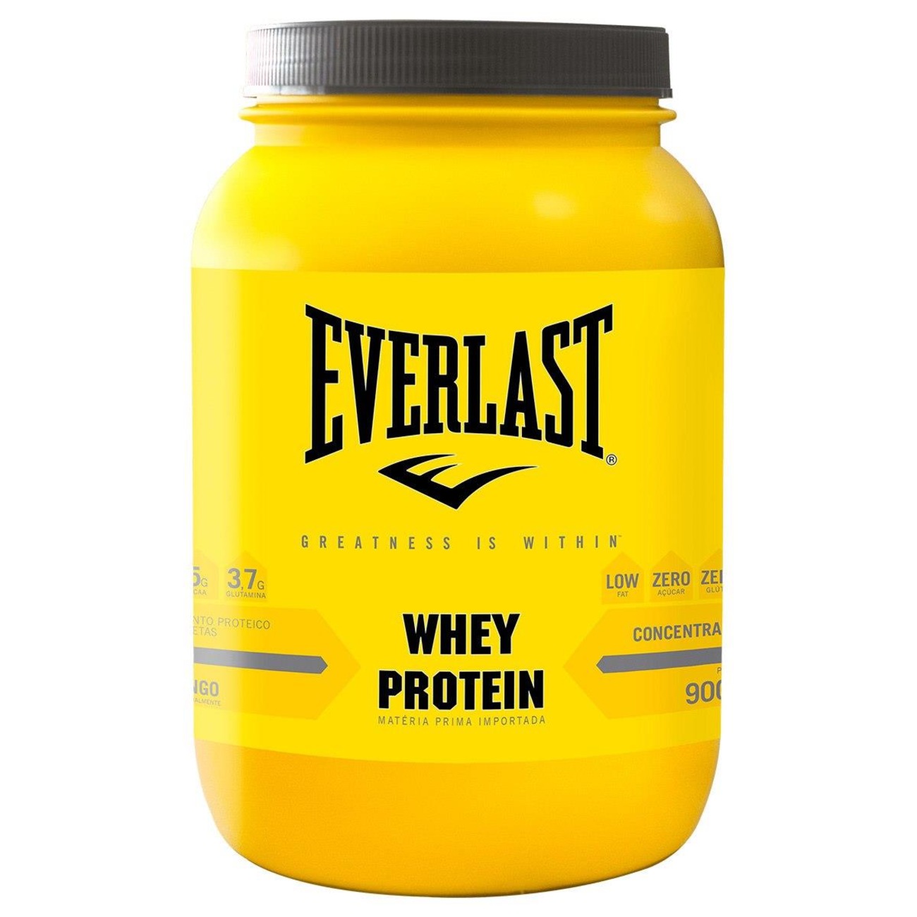 Whey Protein Concentrado Everlast - Morango - 900g | Centauro