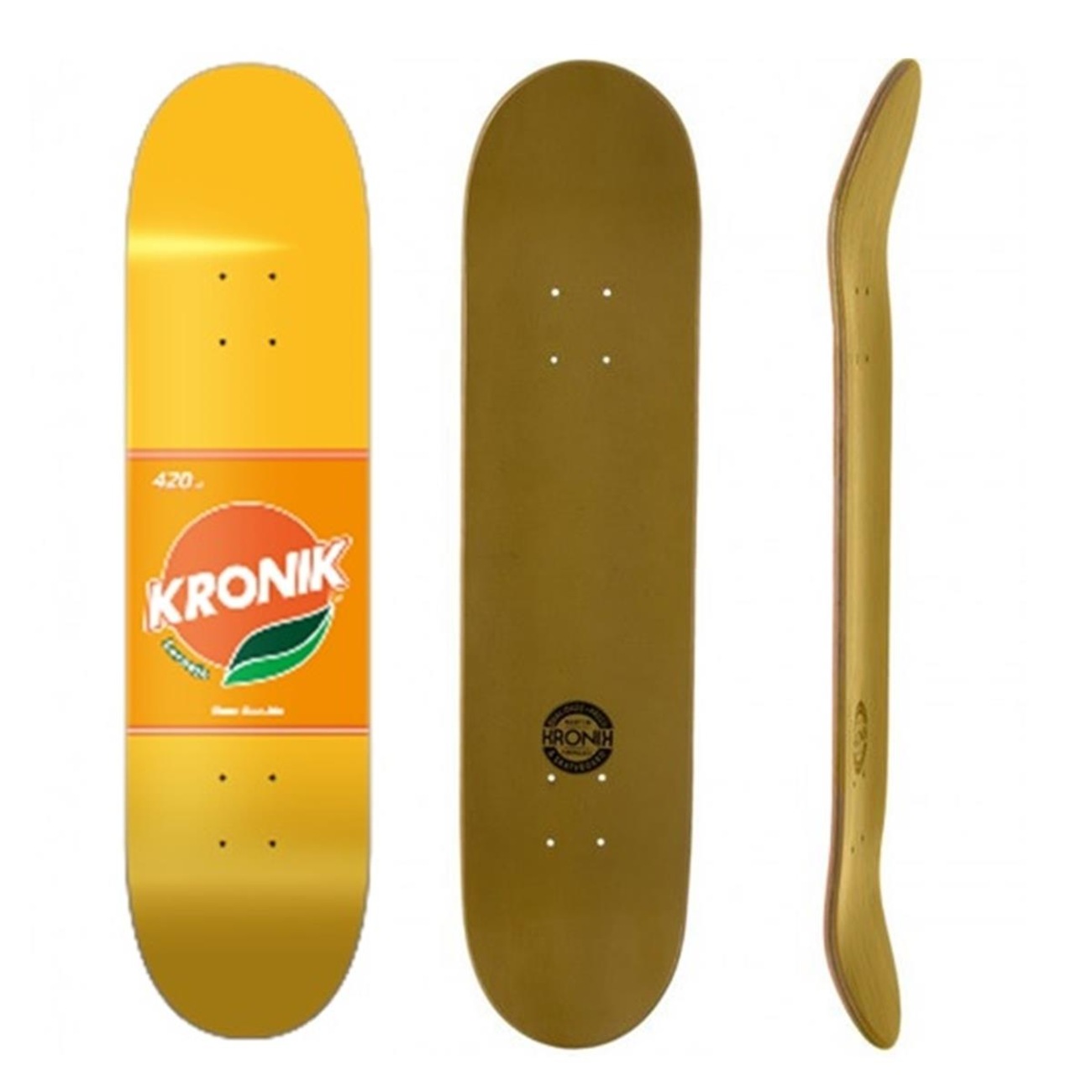 Shape de Skate Kronik Marfim Biano Bianchin - 8,25" | Centauro