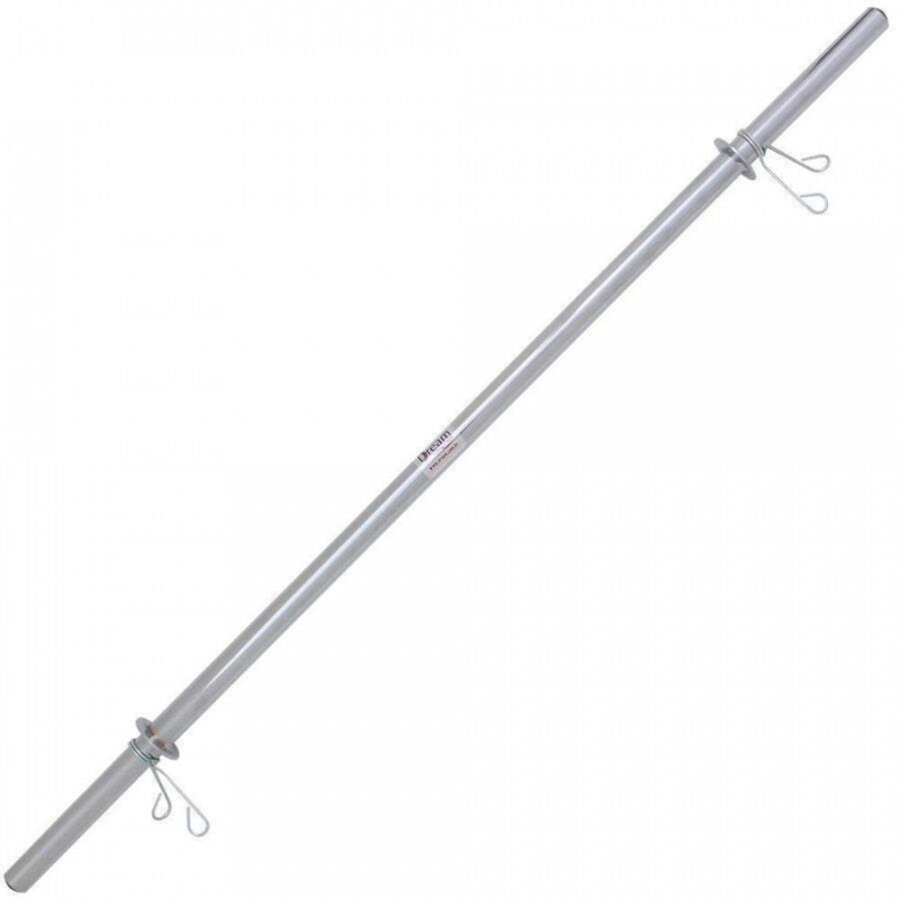 Barra Oca de Musculação Rope Cromada Lisa em Aço Carbono - 1,50m | Centauro