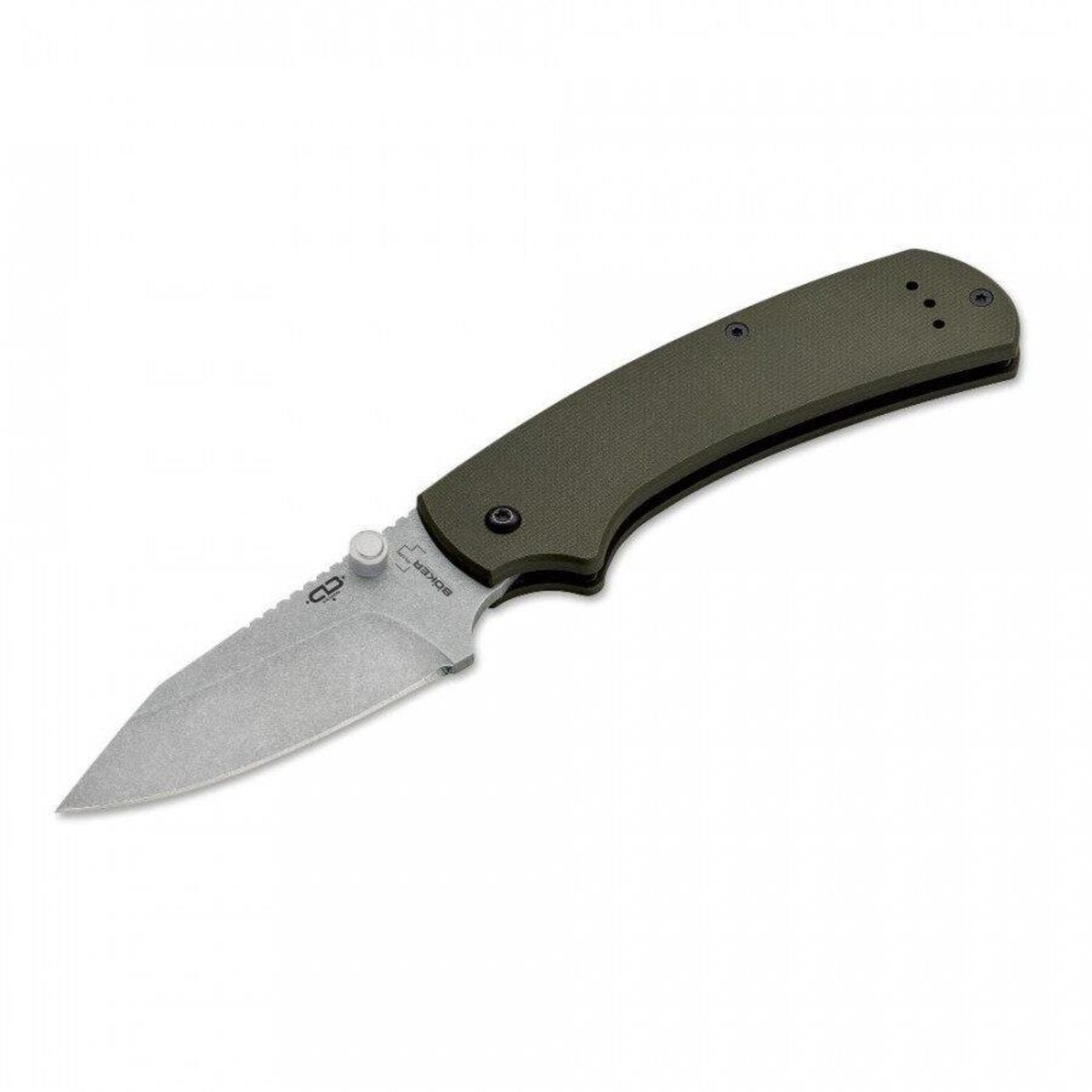 Canivete de Camping Boker Plus Xs Verde Oliva Slipjoint | Centauro