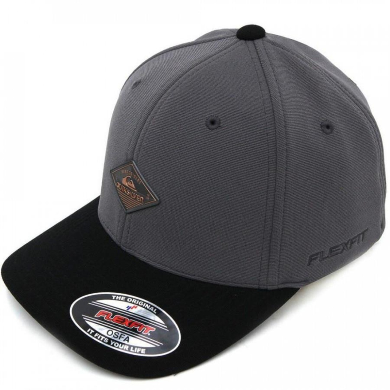 Boné Quiksilver Flex Lettering - Adulto | Centauro