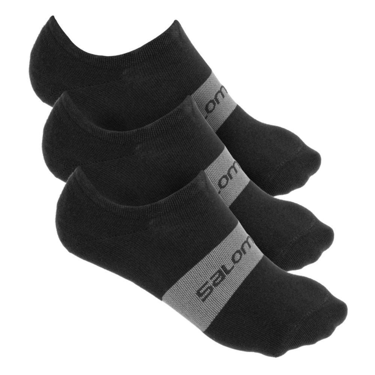 Kit Meias Salomon Slice TriPack - Masculina - 3 Unidades | Centauro