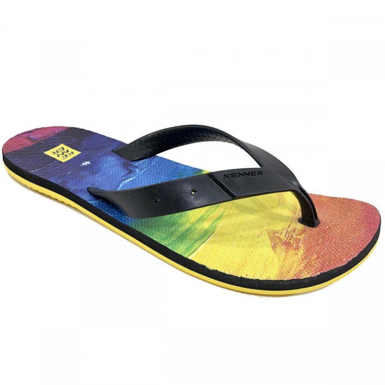Chinelo Kenner Summer Rainbow Canvas - Masculino | Centauro