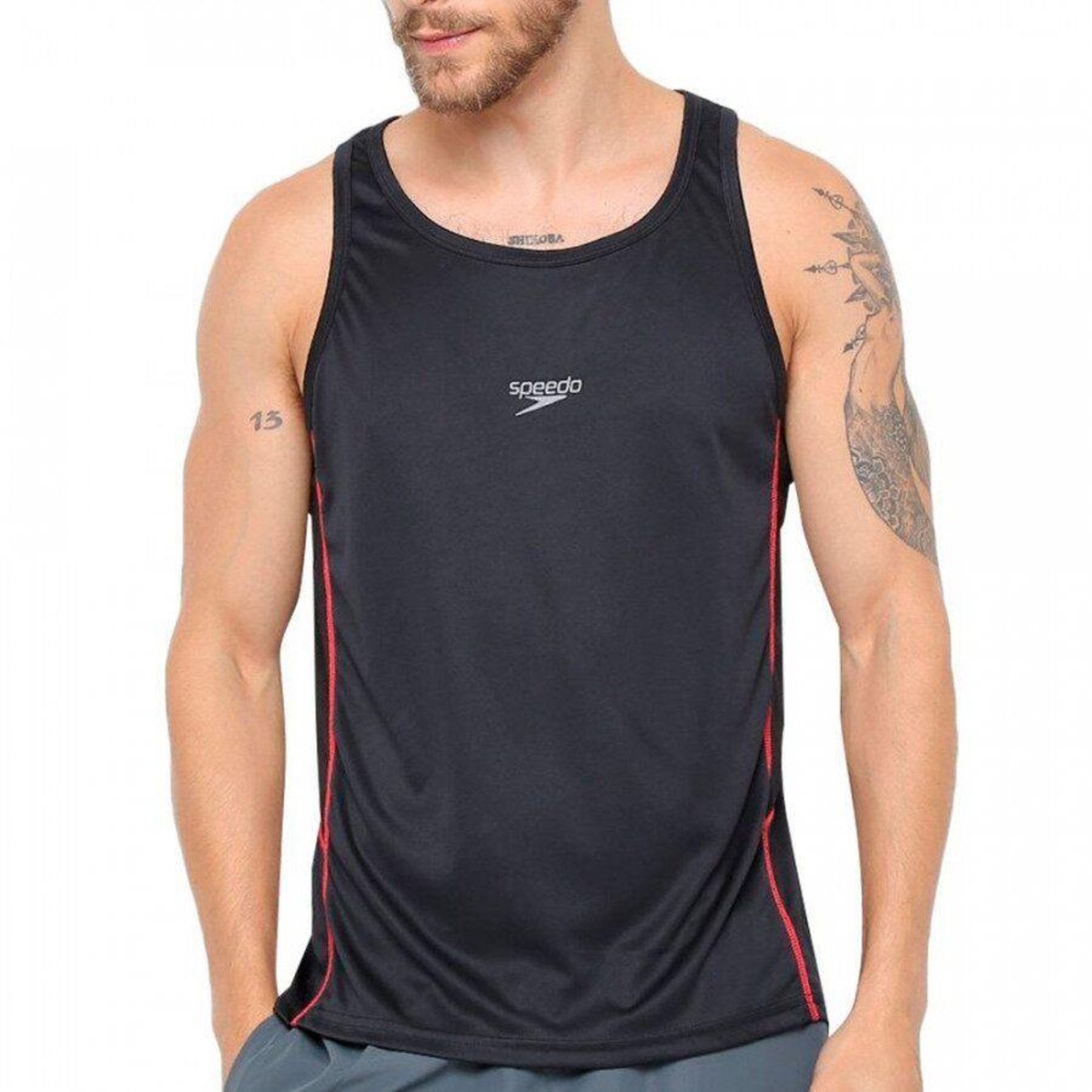 Camiseta Regata Speedo Fire - Masculina | Centauro