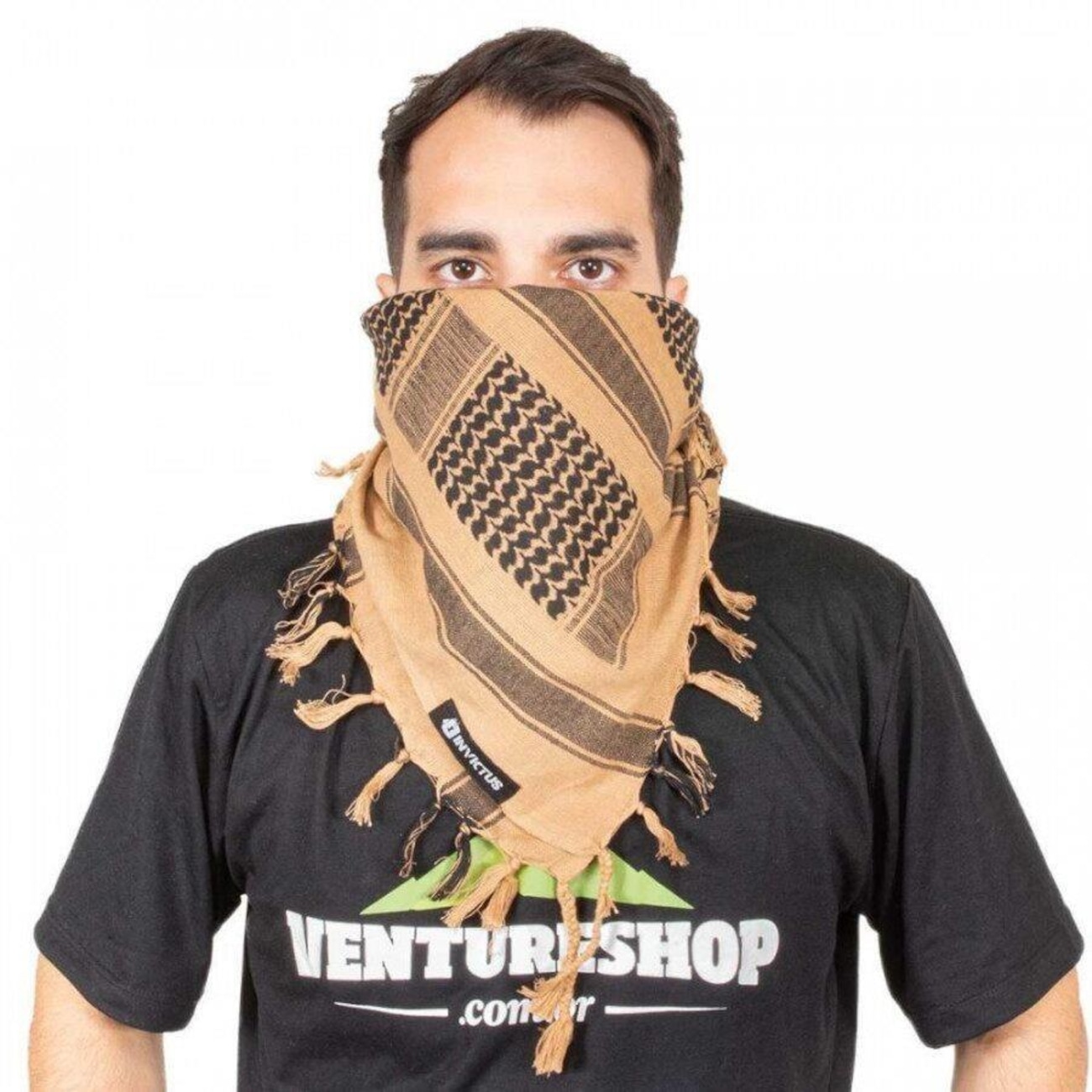 Lenço Árabe Militar Tático Airsoft Invictus Shemagh Mirage Dune Desert ...