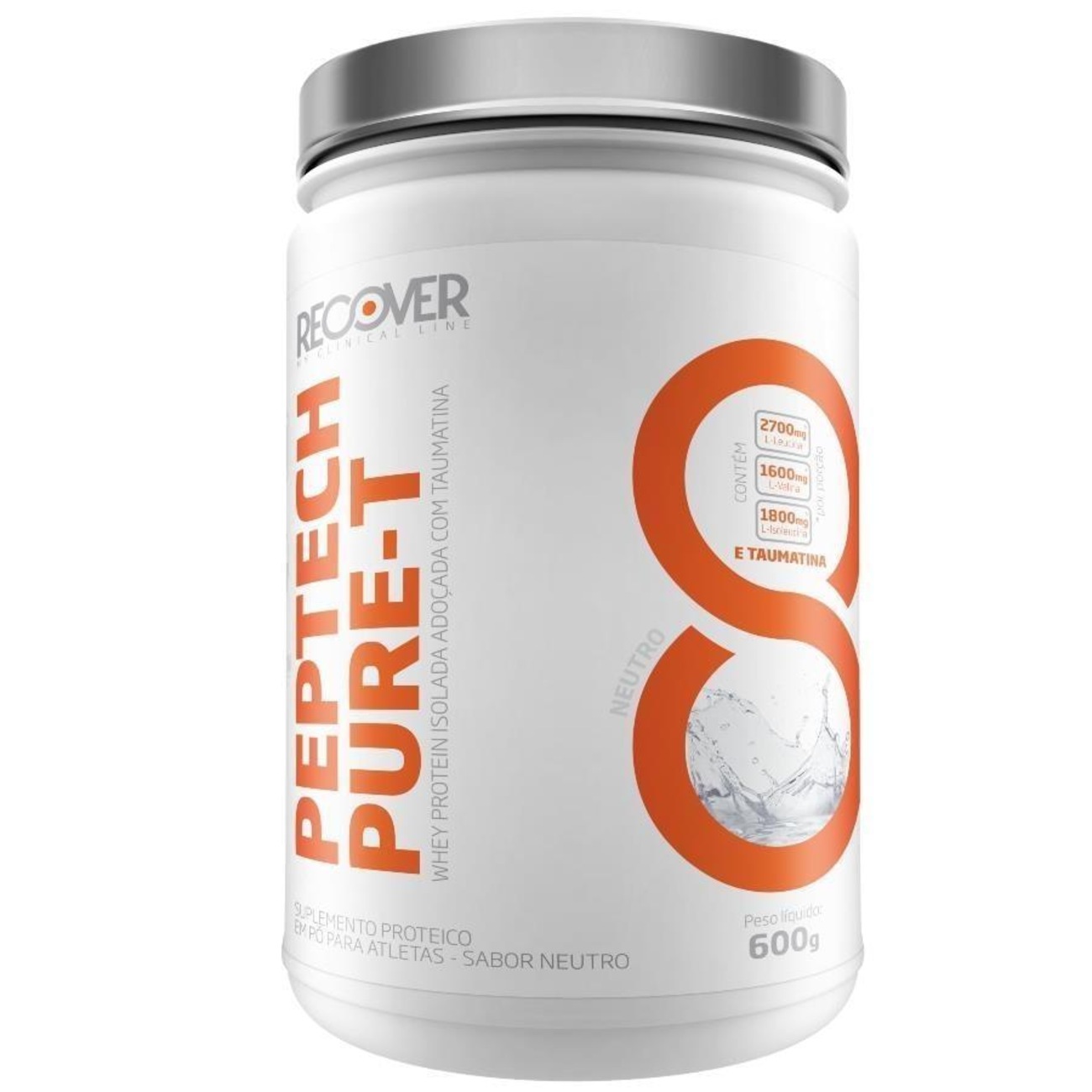 Proteína Isolada Peptech Pure T Recover - Natural - 600g | Centauro