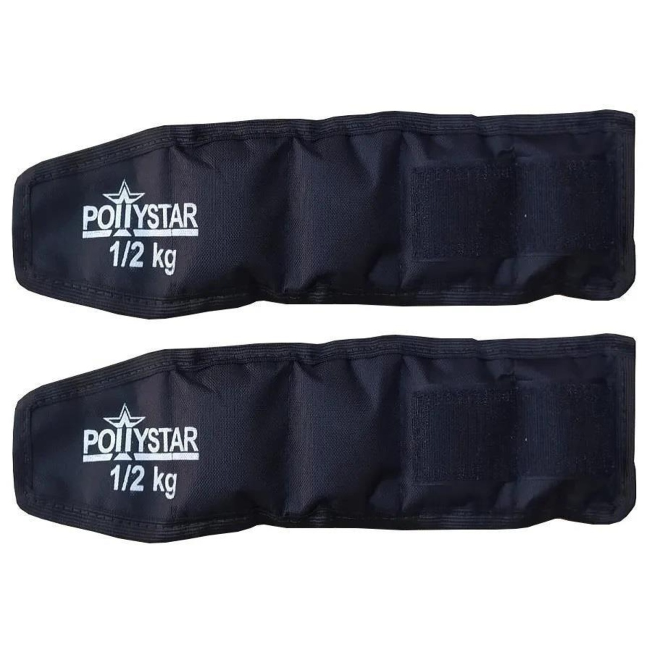 Caneleira de Peso Profissional Pollystar Reforçada - 0,5 kg - Par ...