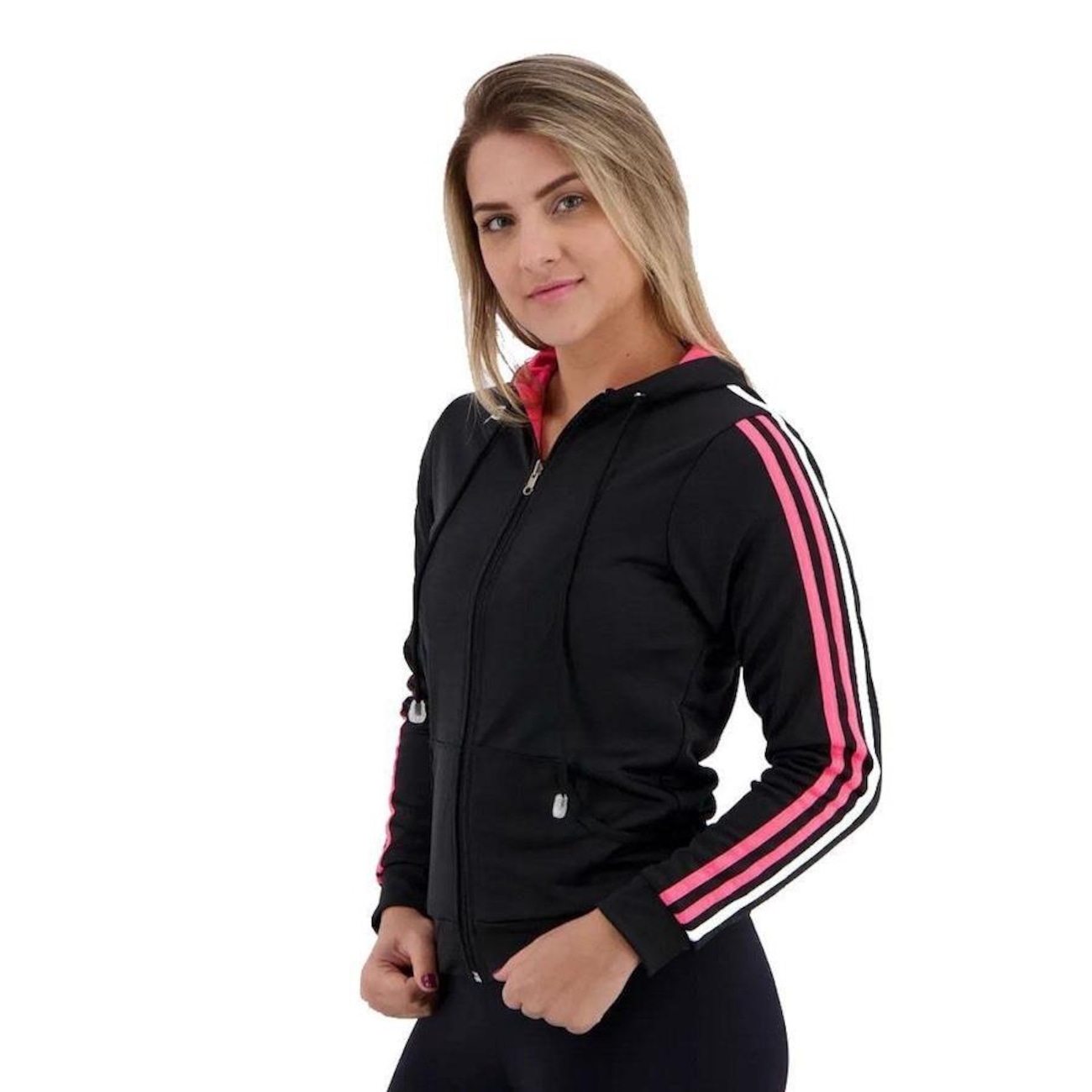 Jaqueta com Capuz Placar Dupla Face Scarpelli CM740 - Feminina | Centauro
