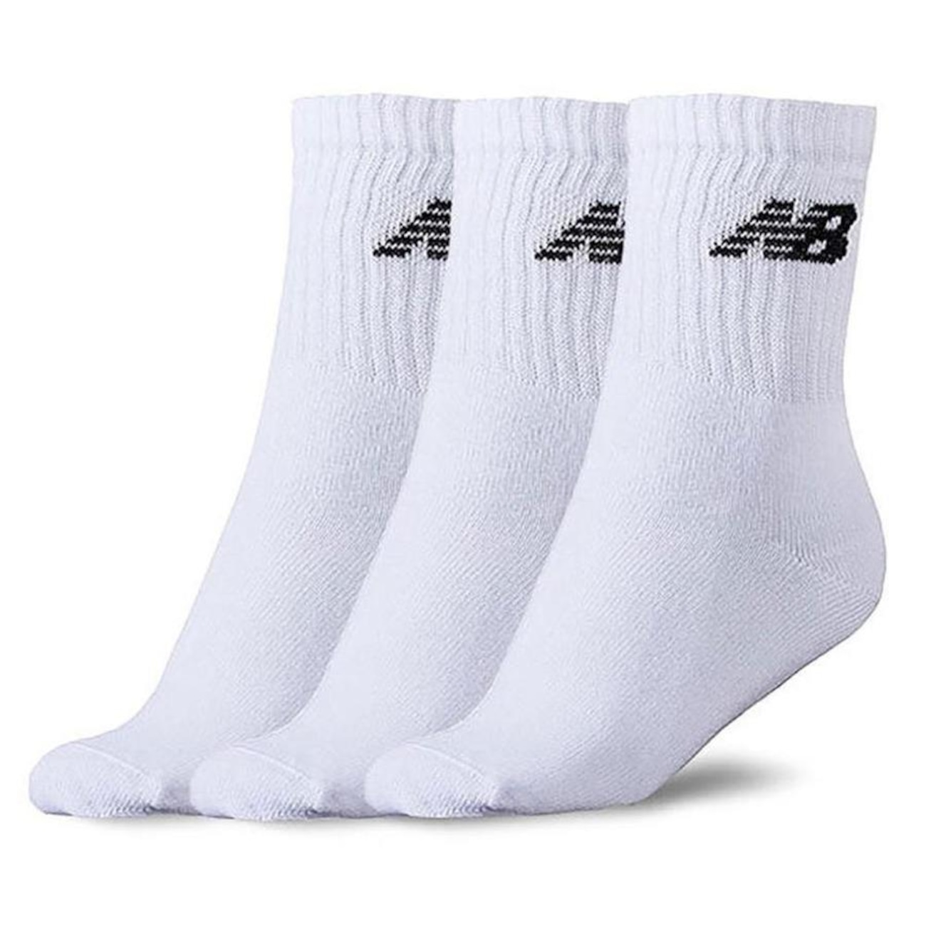 Meia Cano Longo New Balance NB32A-000001 - 3 Pares | Centauro