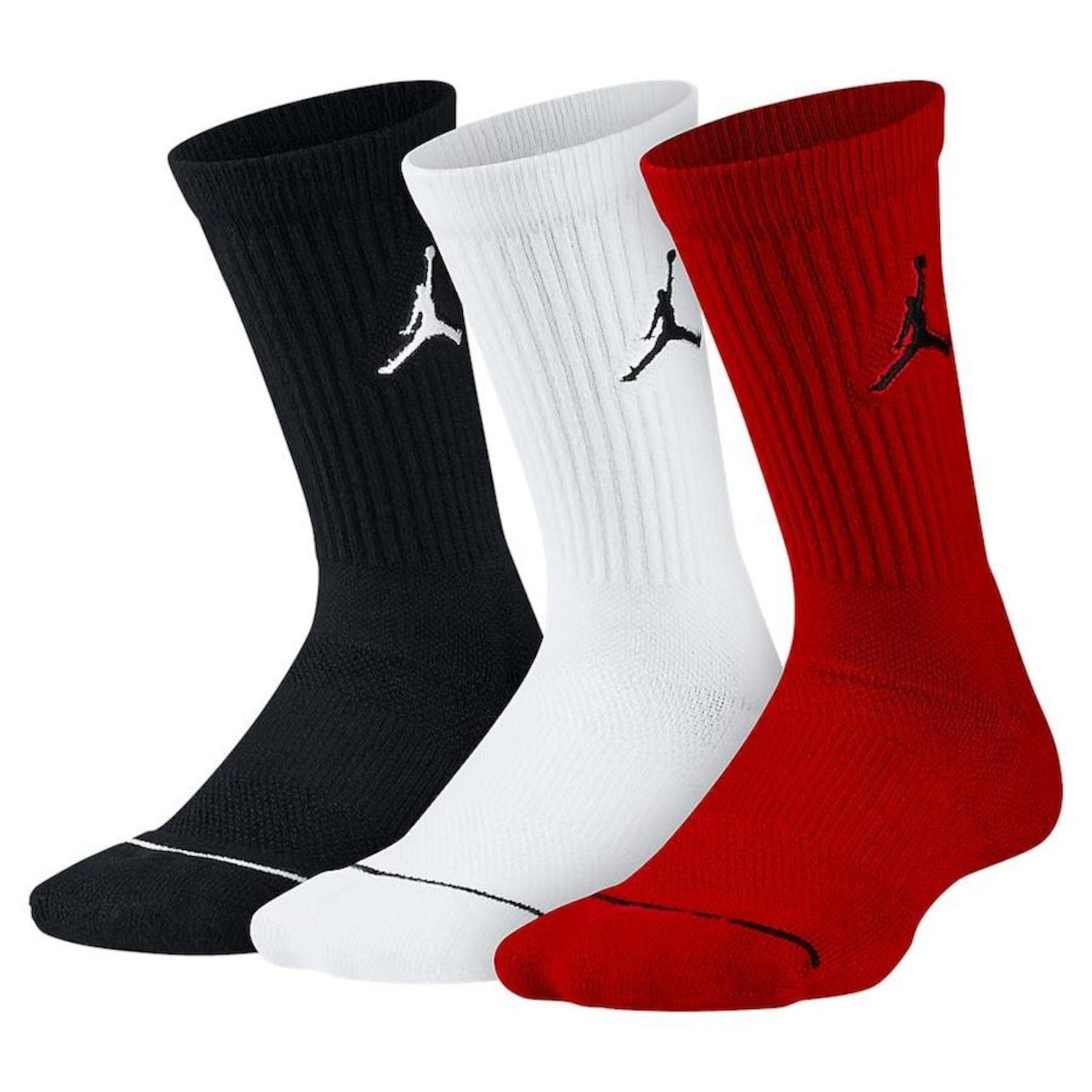 Meia Jordan Jumpman Crew - 3 pares | Centauro