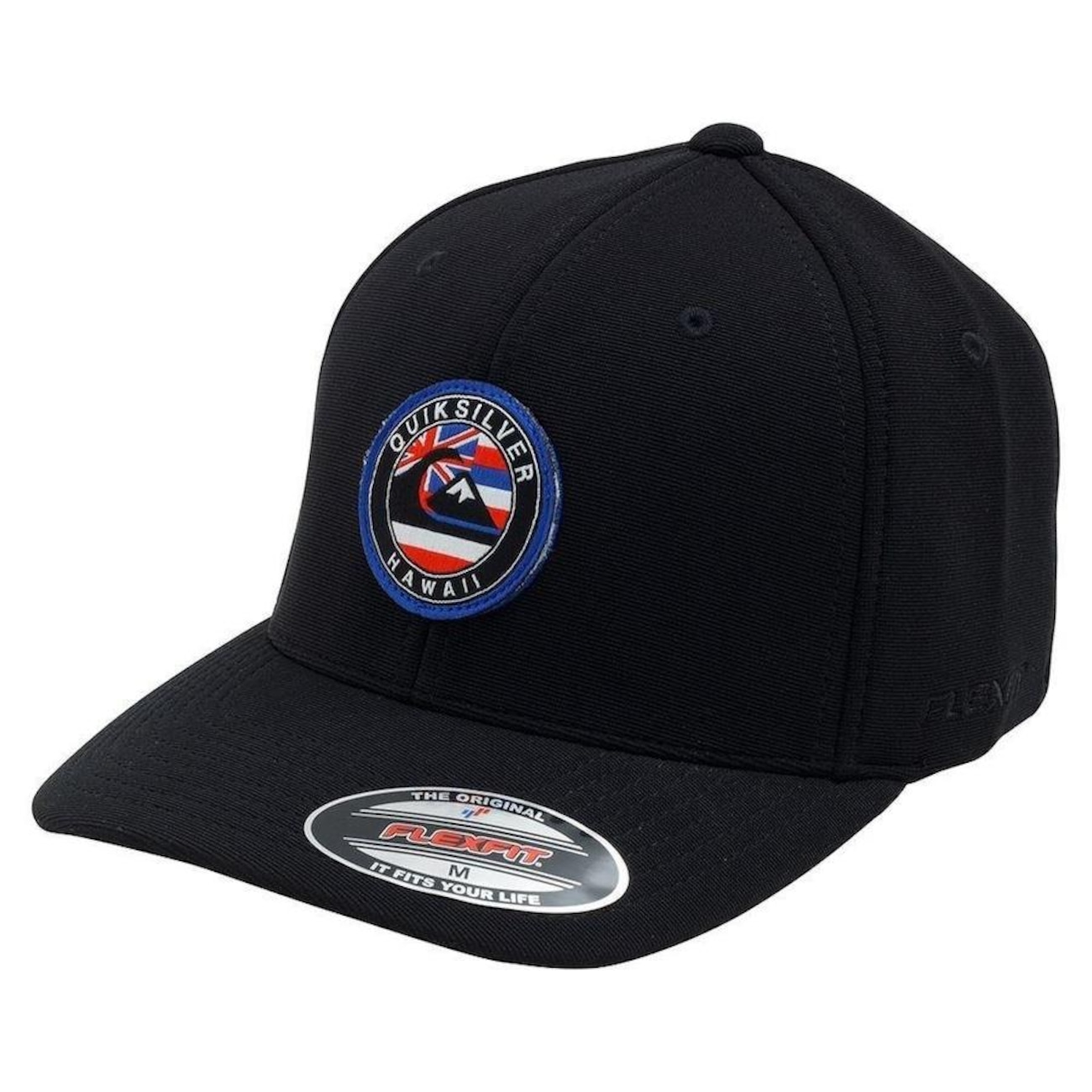 Boné Aba Curva Quiksilver Patch Emb - Fechado - Adulto | Centauro