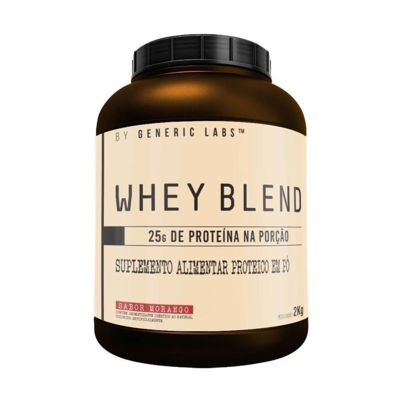 Whey Blend Generic Labs - Morango - 2kg | Centauro