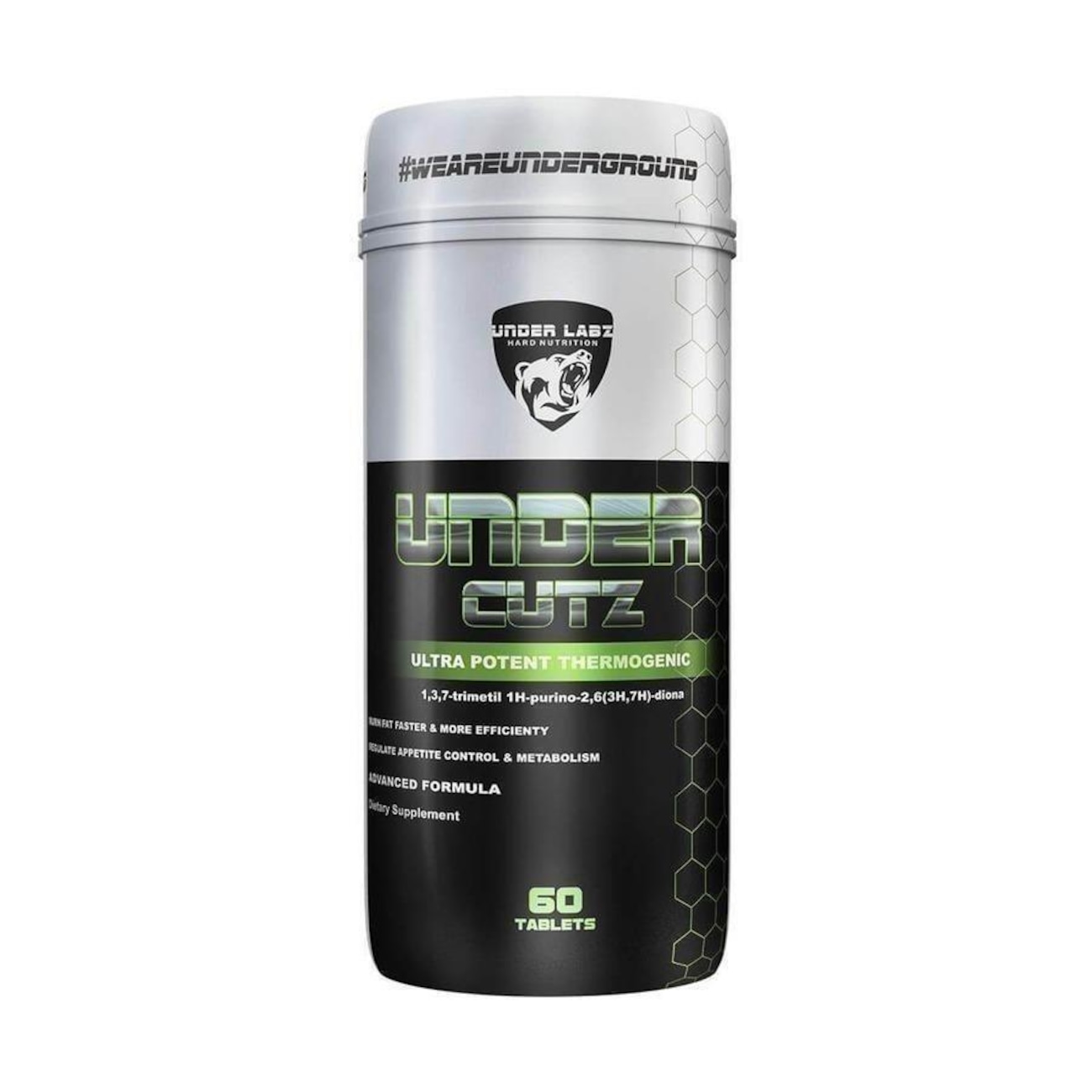 Termogênico Under Cutz Under Labz - 60 Cápsulas | Centauro