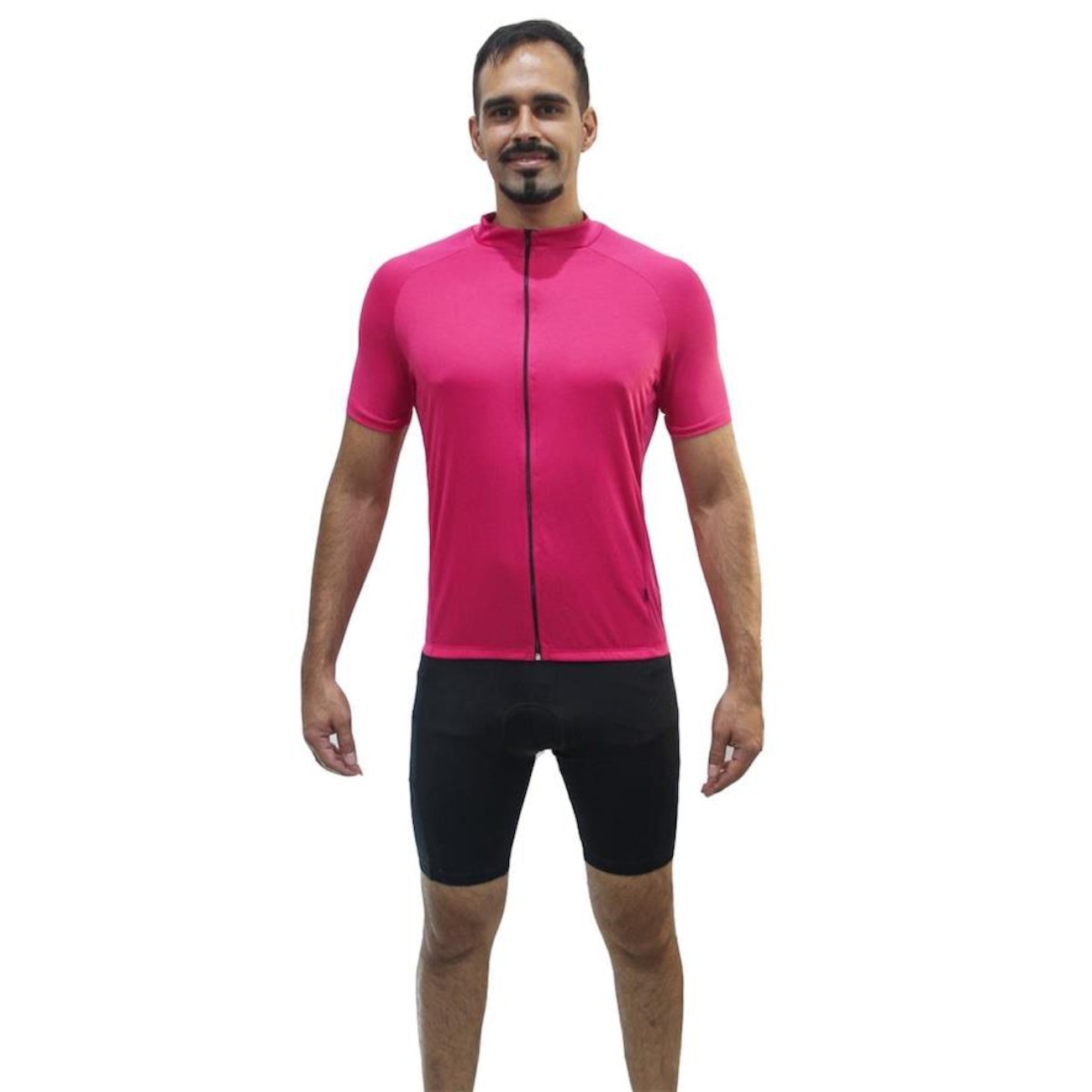 Camisa de Ciclismo Manga Curta DeA Collection Lisa Dry Fit - Masculina ...