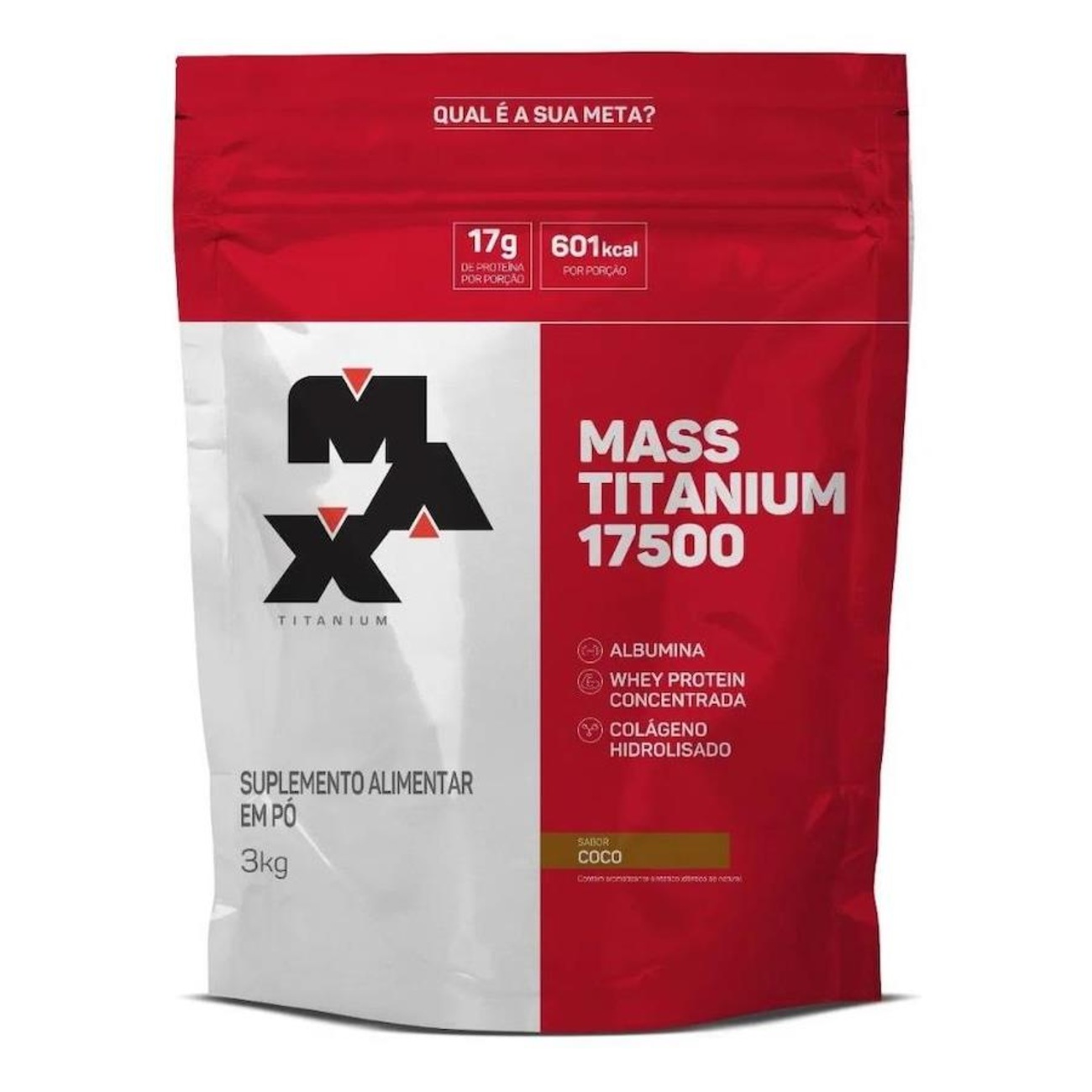 Mass Titanium Max Titanium Coco - Refil 3Kg | Centauro