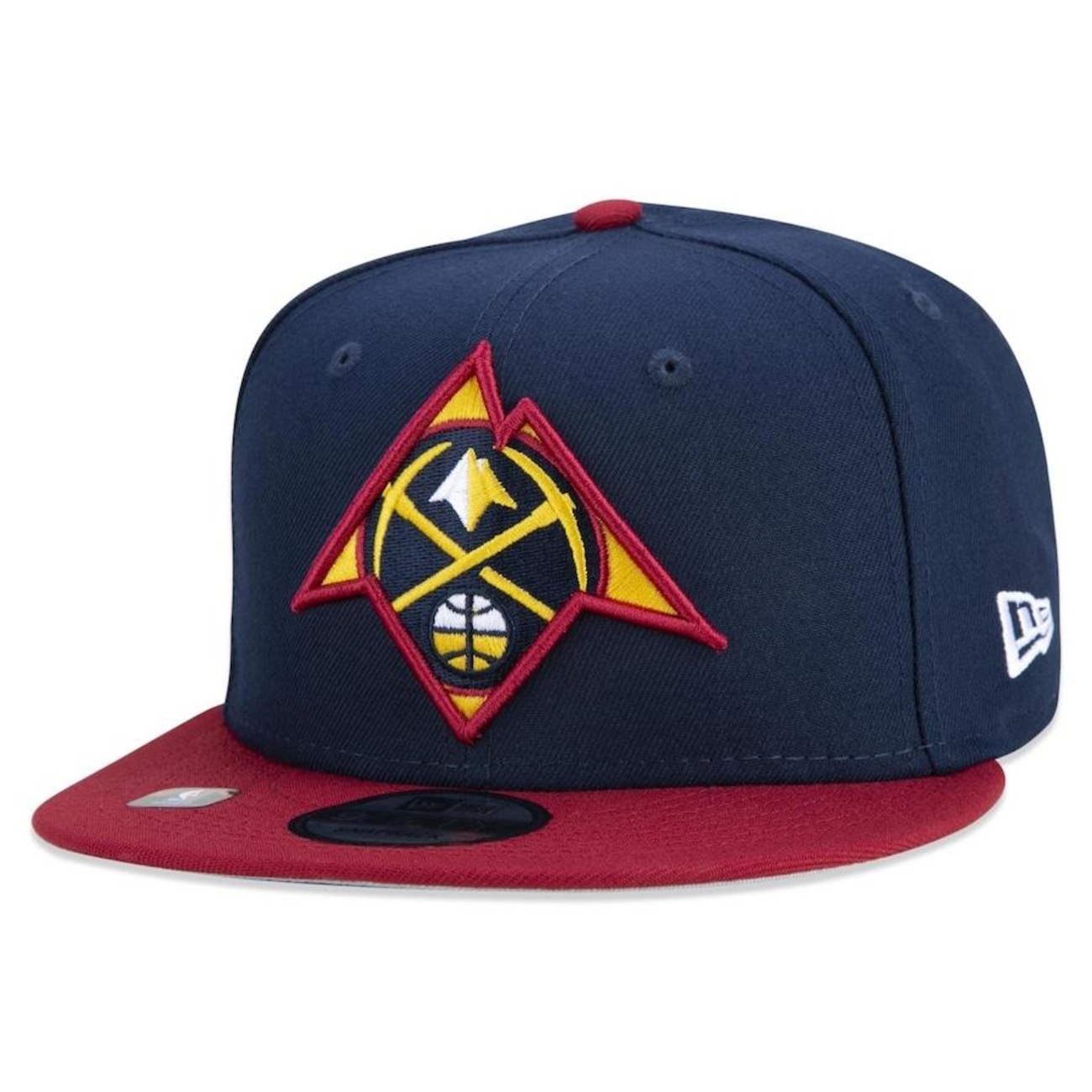 Boné Aba Reta New Era 9Fifty Denver Nuggets Nba Authentic Draft Series ...