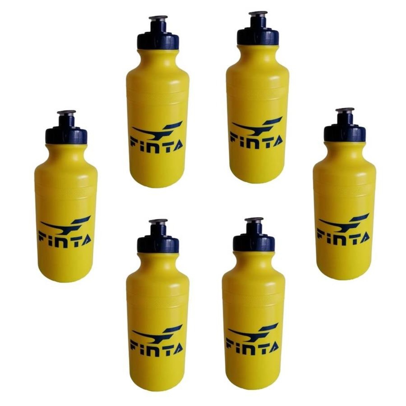 Kit Squeeze Finta Plástica - 6 Unidades - 500ml | Centauro