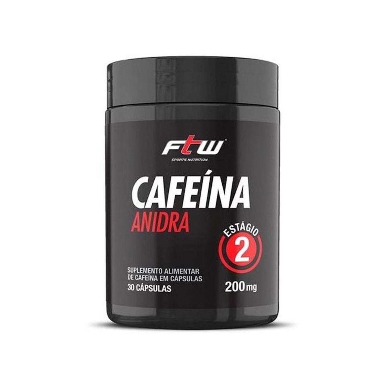 Cafeína Anidra FTW - 30 cápsulas | Centauro