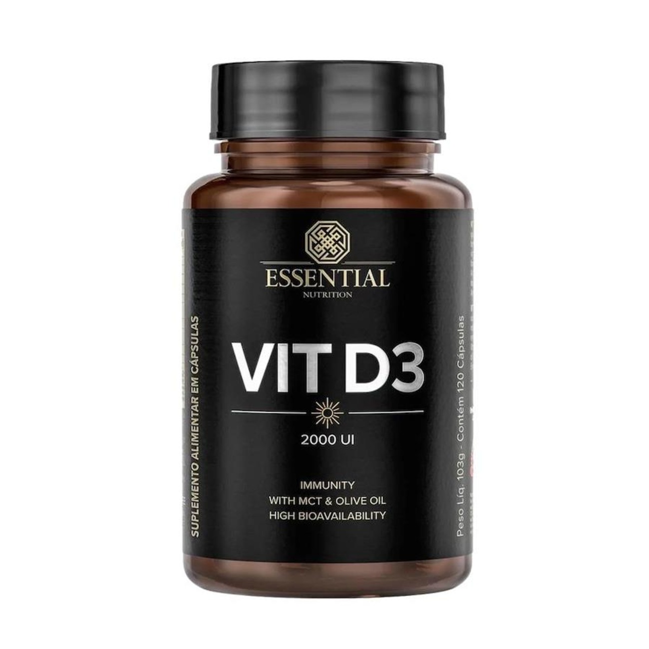 Vit D3 Essential 2000UI - 120caps | Centauro