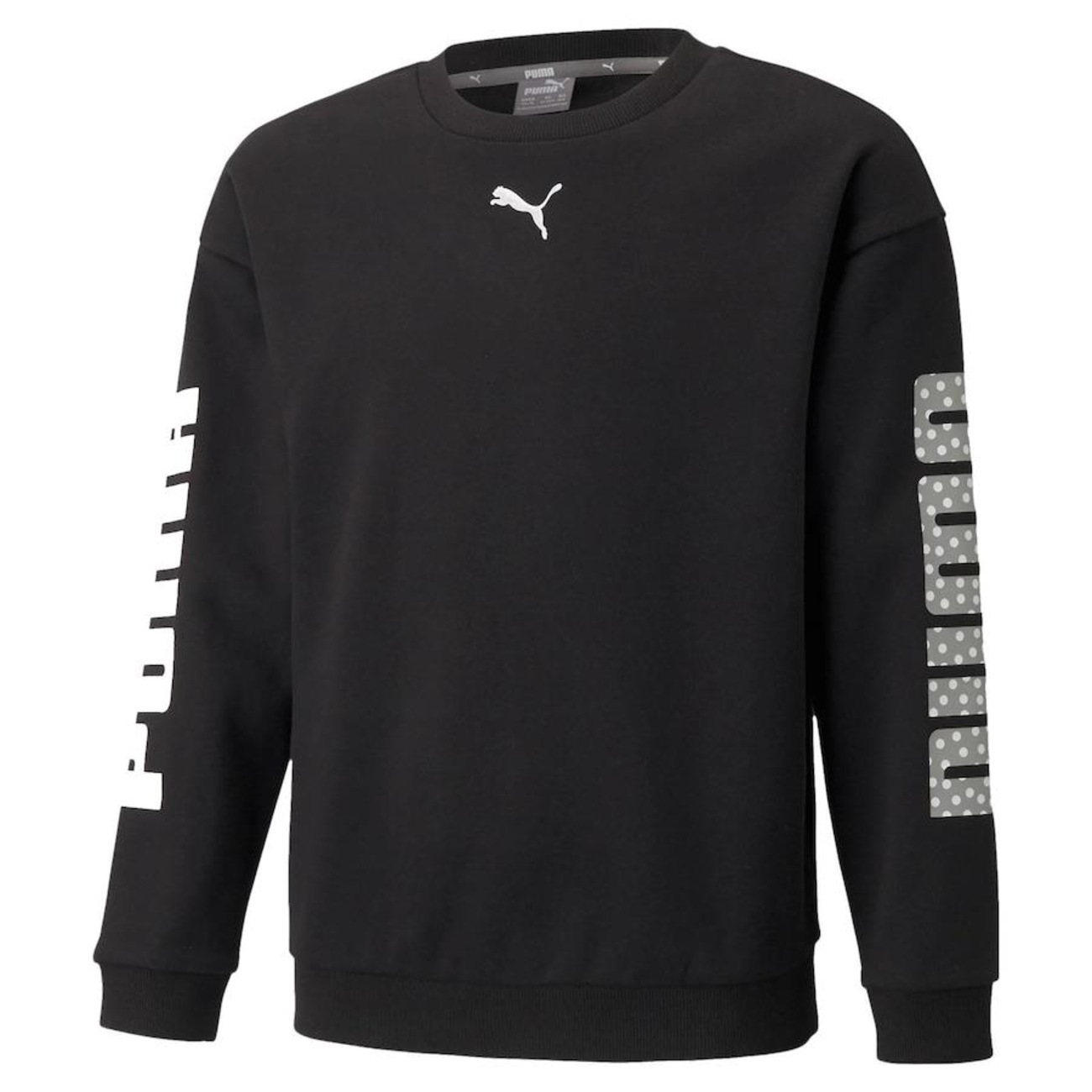 Blusão de Moletom Puma Alpha Crew Juvenil | Centauro
