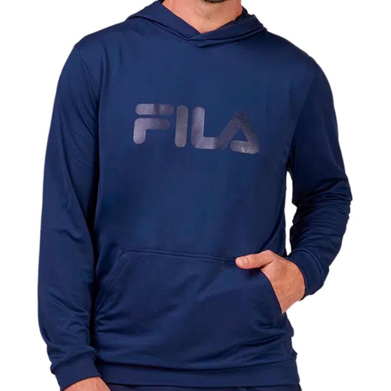 Bluão de Moletom com Capuz Fila Sports Essence - Masculino | Centauro