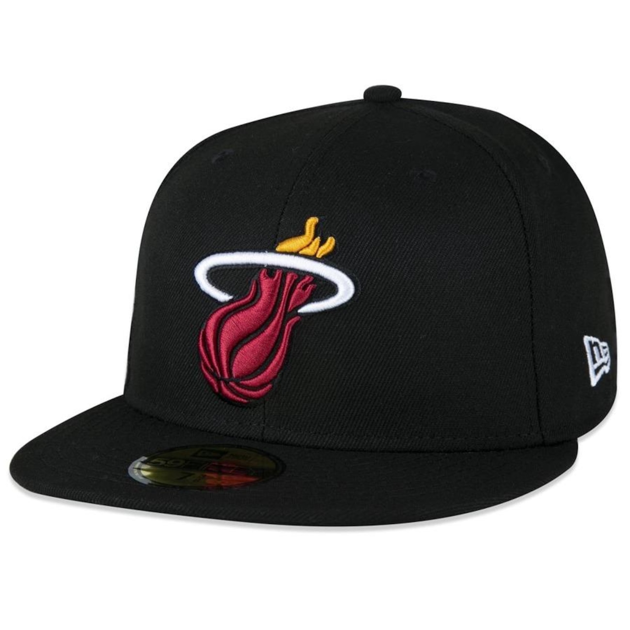 Boné Aba Reta New Era 59Fifty NBA Miami Heat - Fitted - Adulto | Centauro