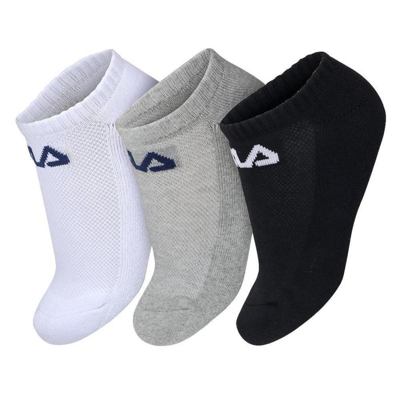 Meia Fila Light - 34 ao 38 Pack com 03 Pares Sortido - Adulto | Centauro