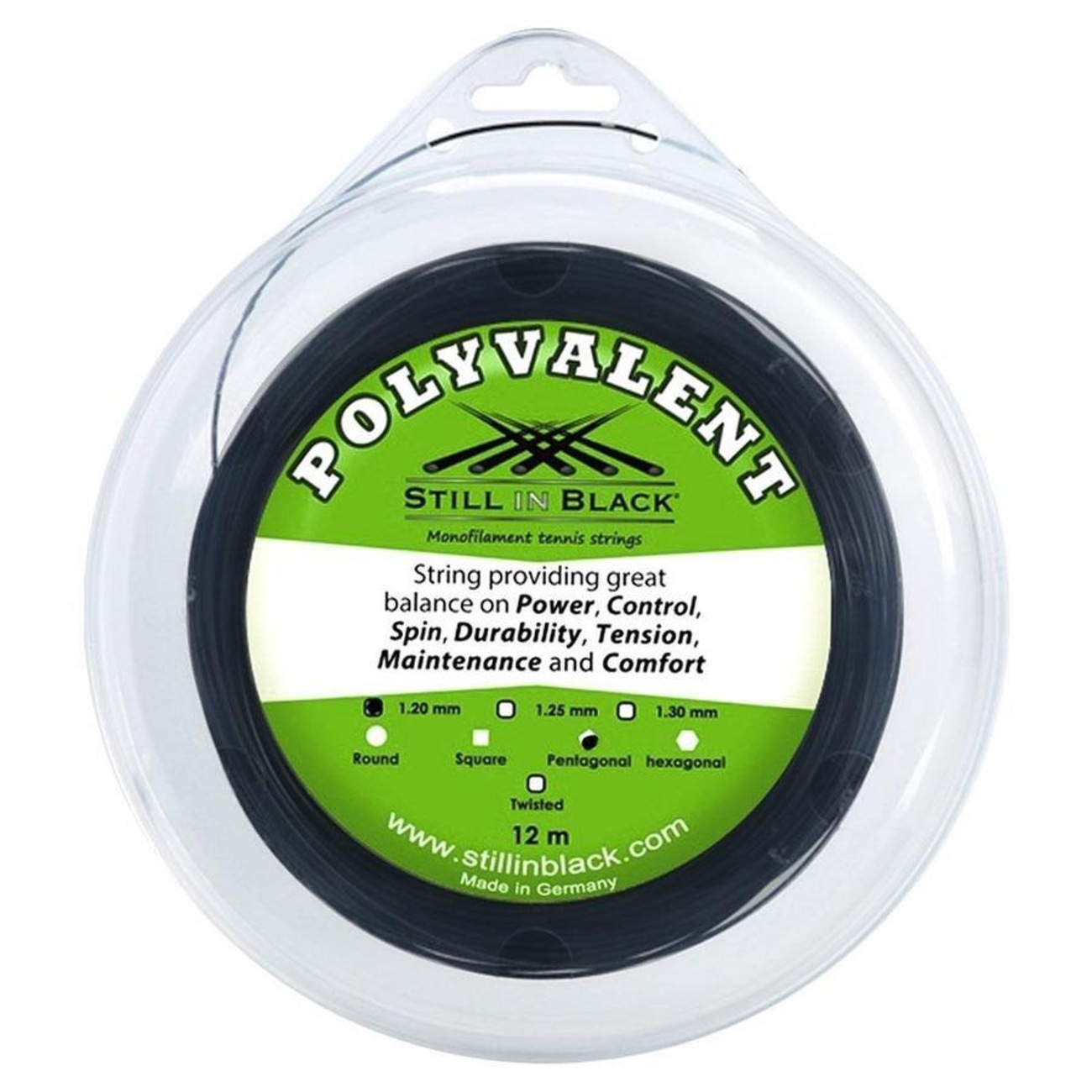 Corda Still in Black Polyvalent 18L 1.20mm Preta - Rolo com 200 Metros ...