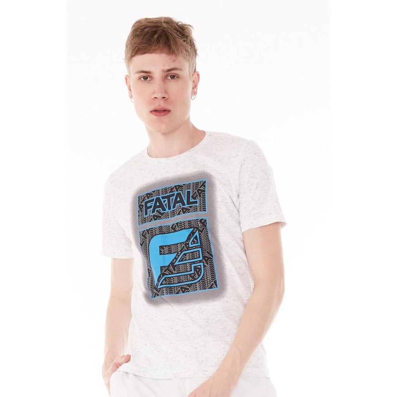 Camiseta Fatal Big Brand Logo - Masculina | Centauro
