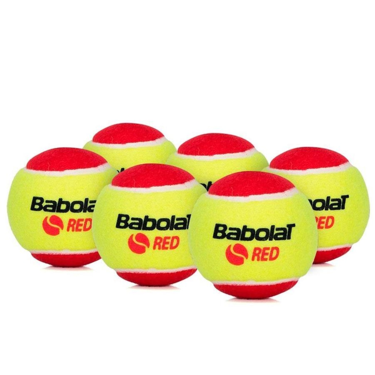 Kit Bolas de Tênis Babolat Felt Stage 3 com 6 Unidades - Infantil ...