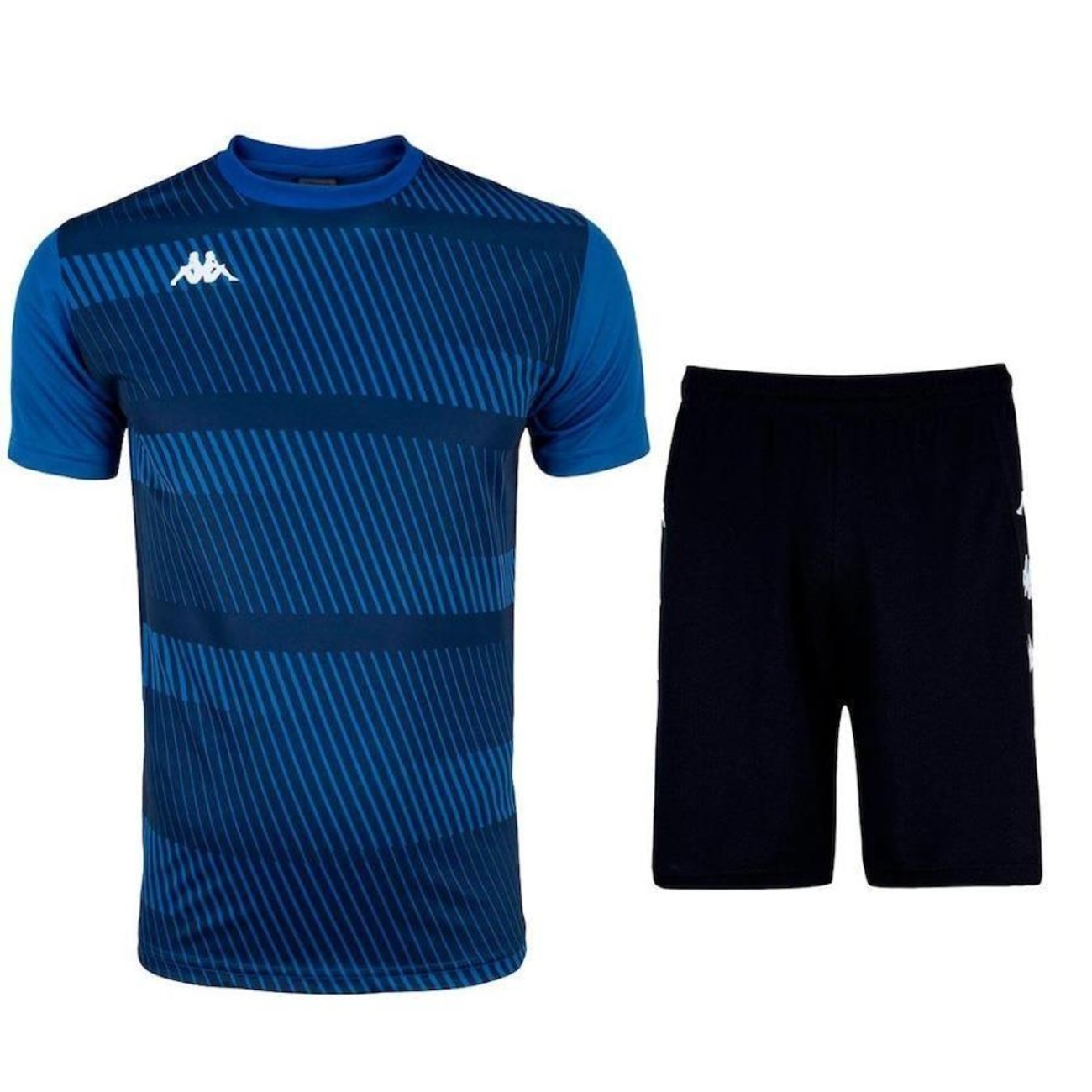 Conjunto Kappa com Camiseta Weaver + Calção Long - Masculino | Centauro